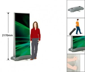 Outdoor banner displays