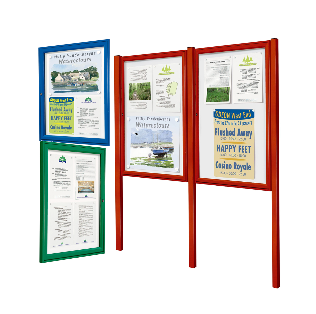 Outdoor Notice Boards 30mm | Coker Expo | UK-wide