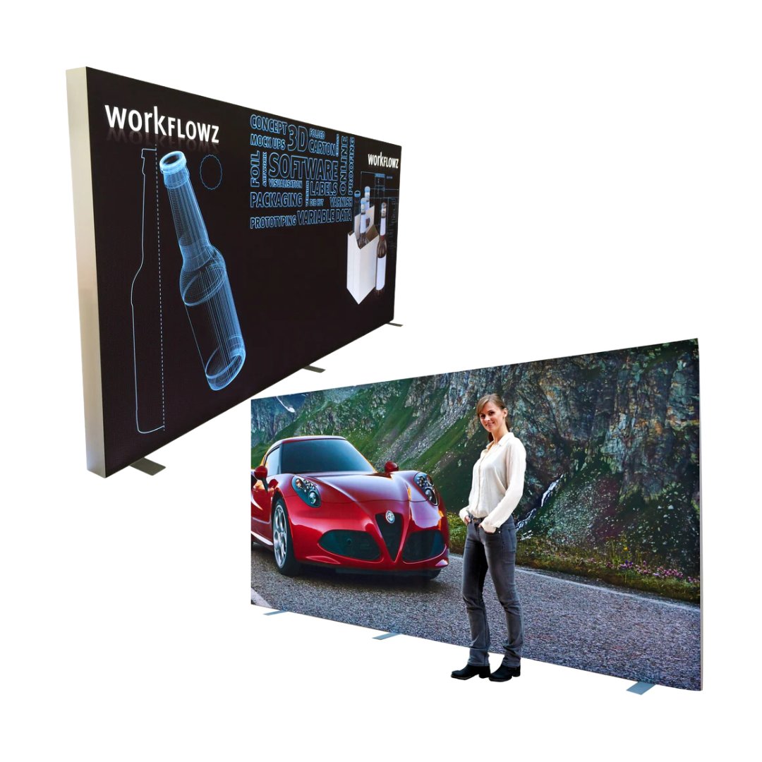 Tension Fabric Display Stands | Event Equipment | Coker Expo | UK