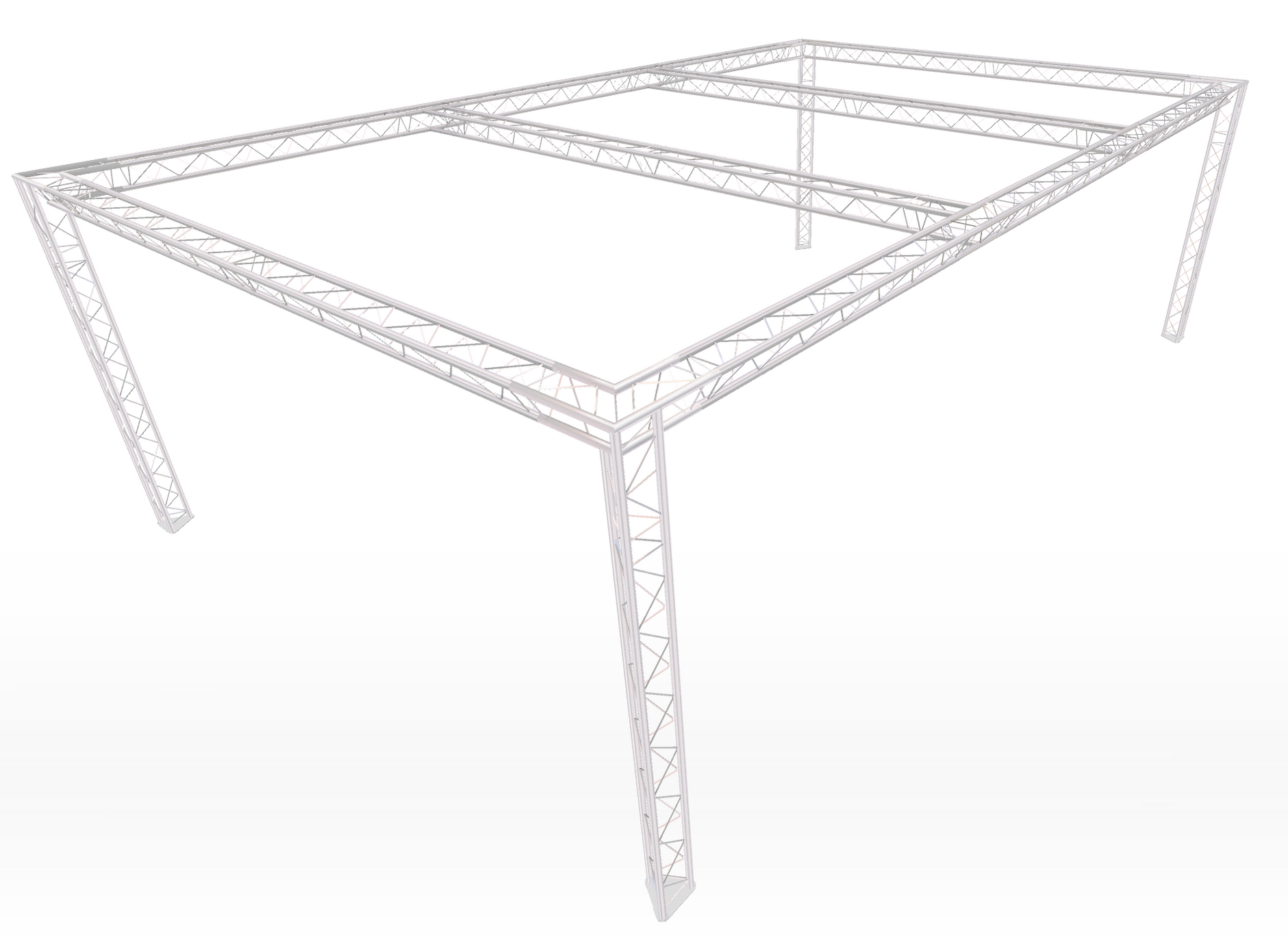 Modular Exhibition Truss Display 3x7x2.5M + Cross beams