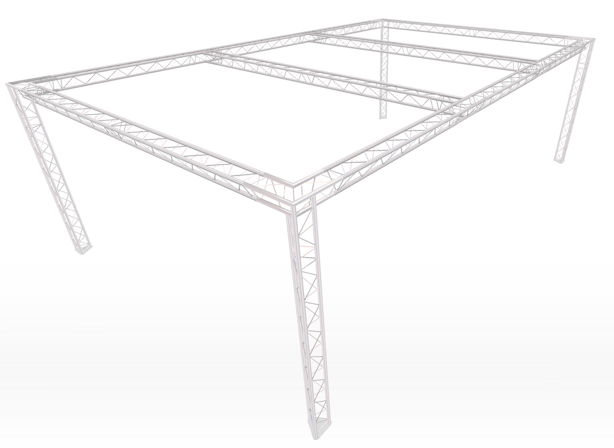 Full Perimeter Style Modular Truss Stand 8M wide X 7M deep | 3M Tall