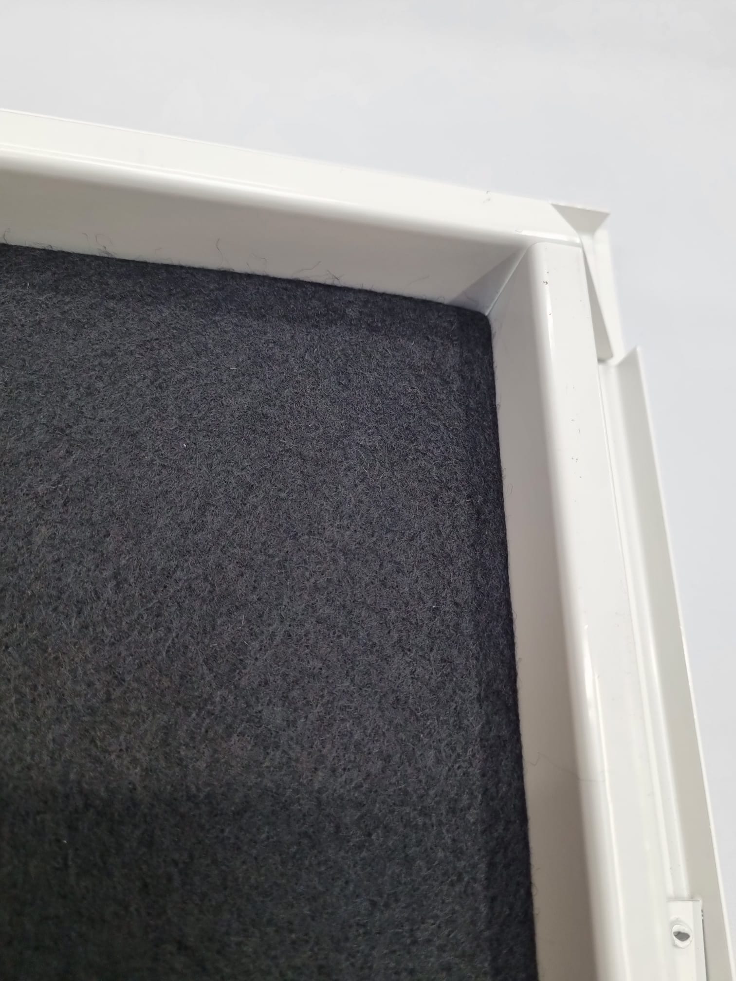 Brushed Finish Brass Menu Case with LED lighting