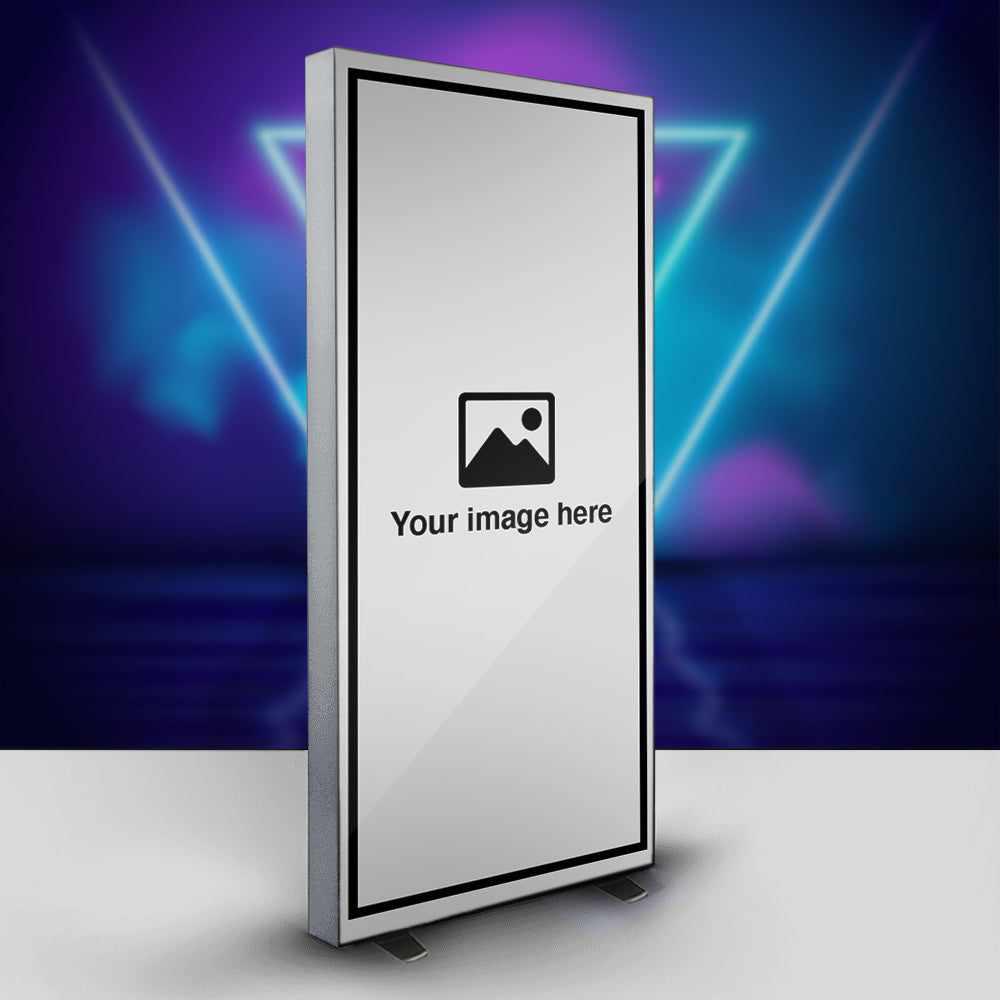 HALO LED Edge-Lit Lightbox Display + Graphics — CokerExpo