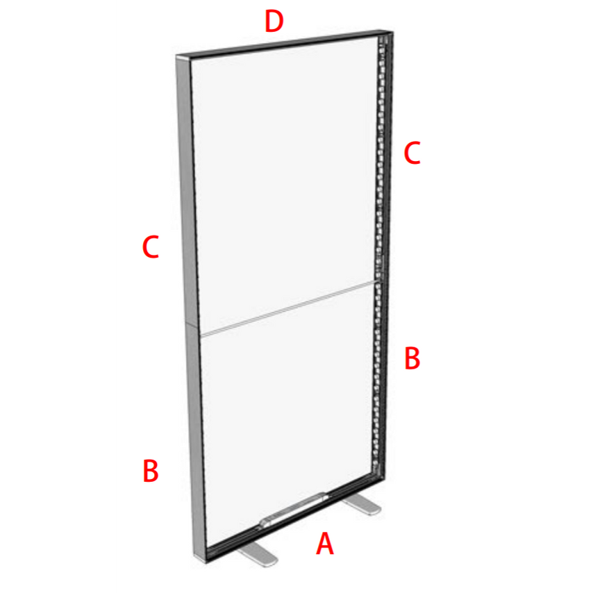 HALO LED Edge-Lit Lightbox Display + Graphics | Coker Expo | UK