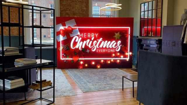 Pro Animated Backlit Tension Fabric Display Lightbox (HBP)