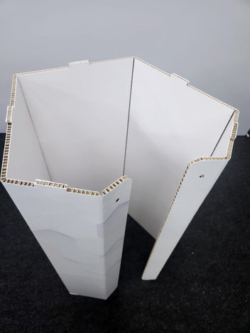 Eco-Friendly Honeycomb Cardboard Display Plinth. — CokerExpo