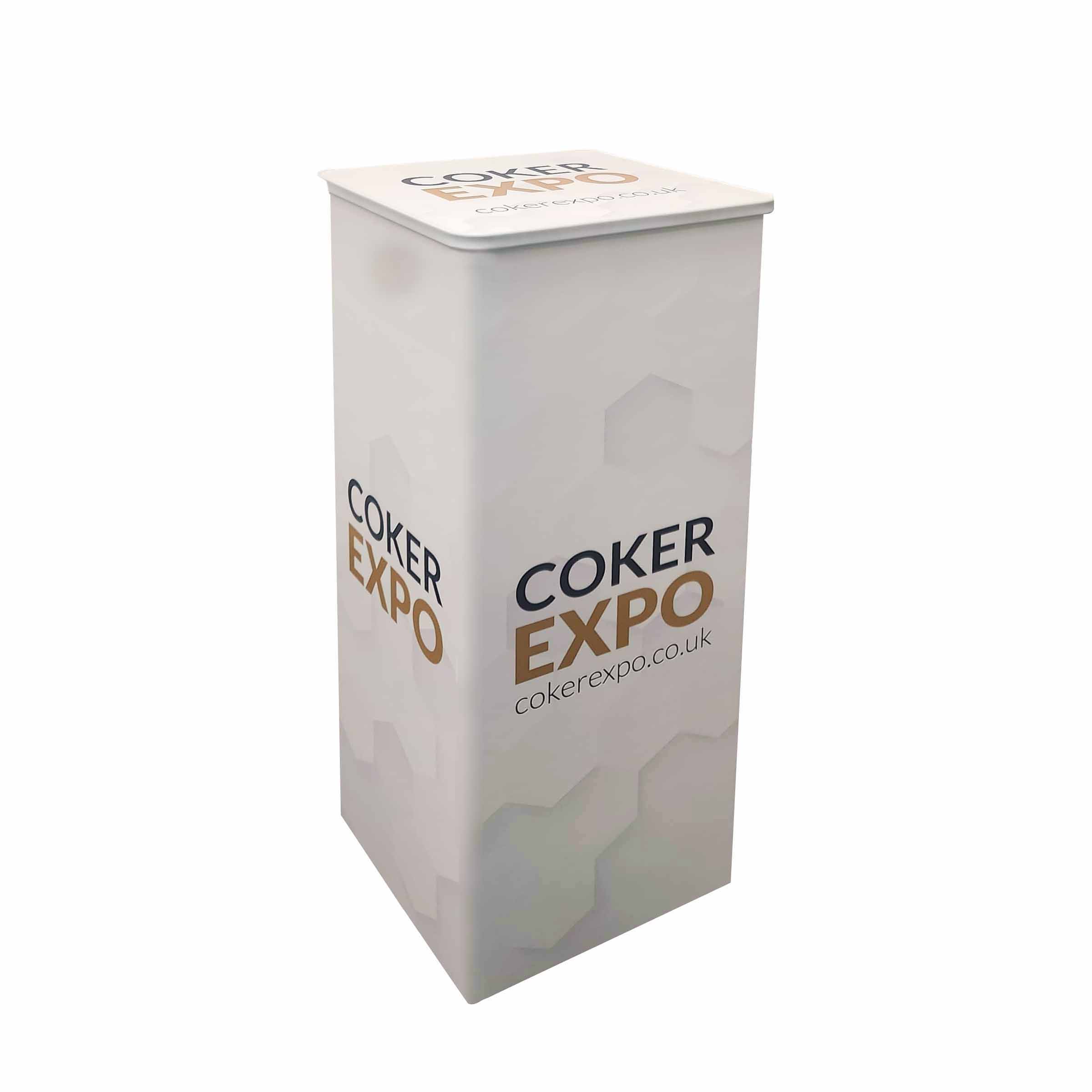 Eco-Friendly Honeycomb Cardboard Display Plinth. — CokerExpo