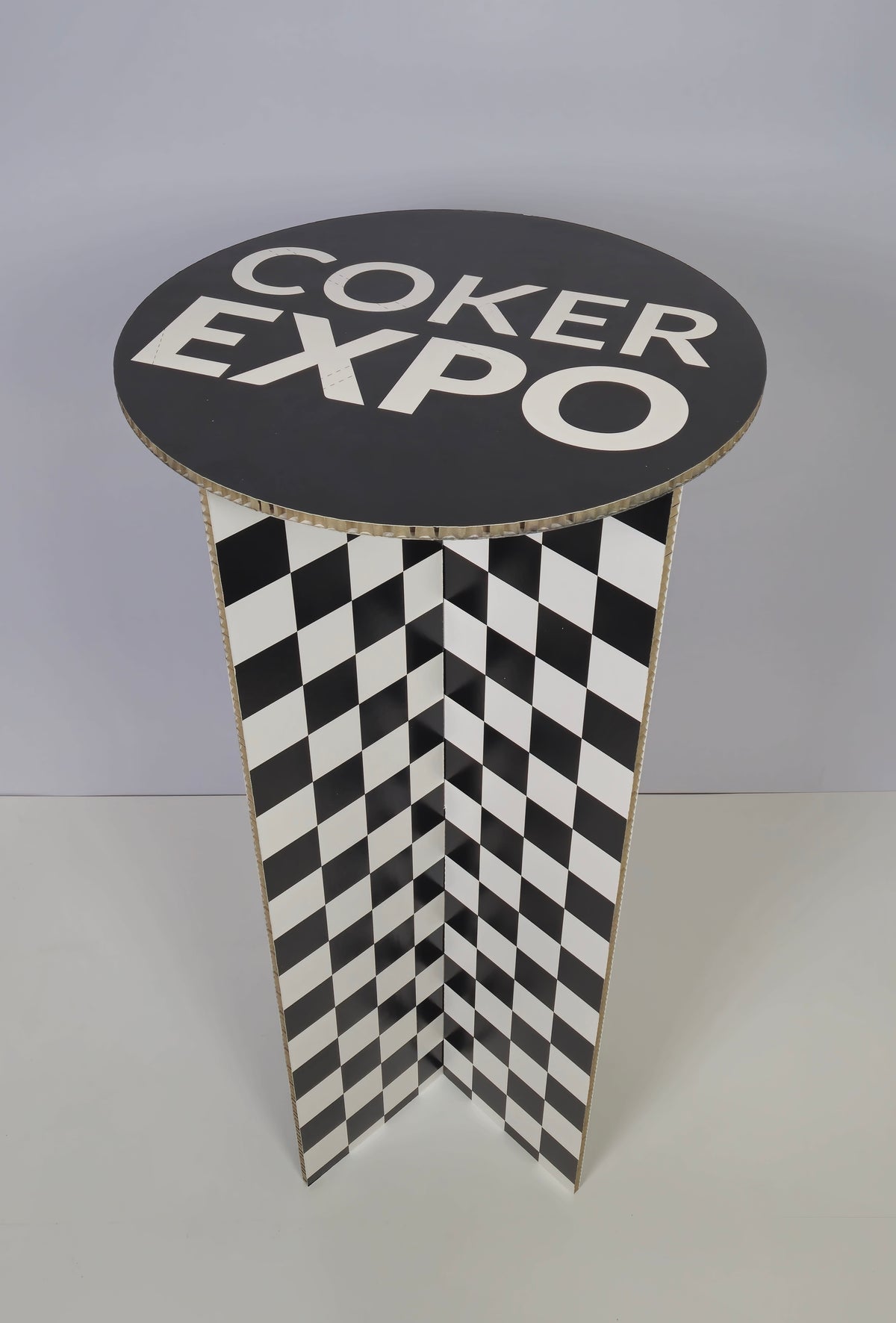 Eco-Friendly Honeycomb Cardboard Display Plinth — CokerExpo