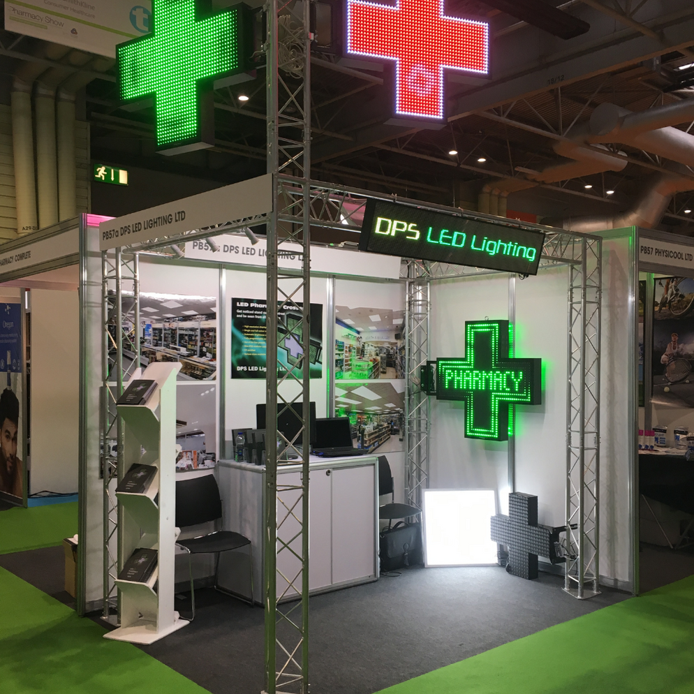 Modular Exhibition Truss Display 3x7x2.5M + Cross beams