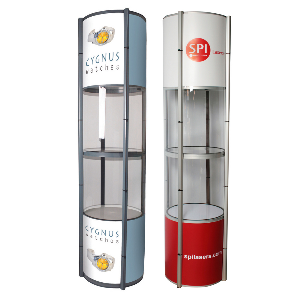 Exhibition Display Cases for Retail or Events | Coker Expo | UK-wide ...