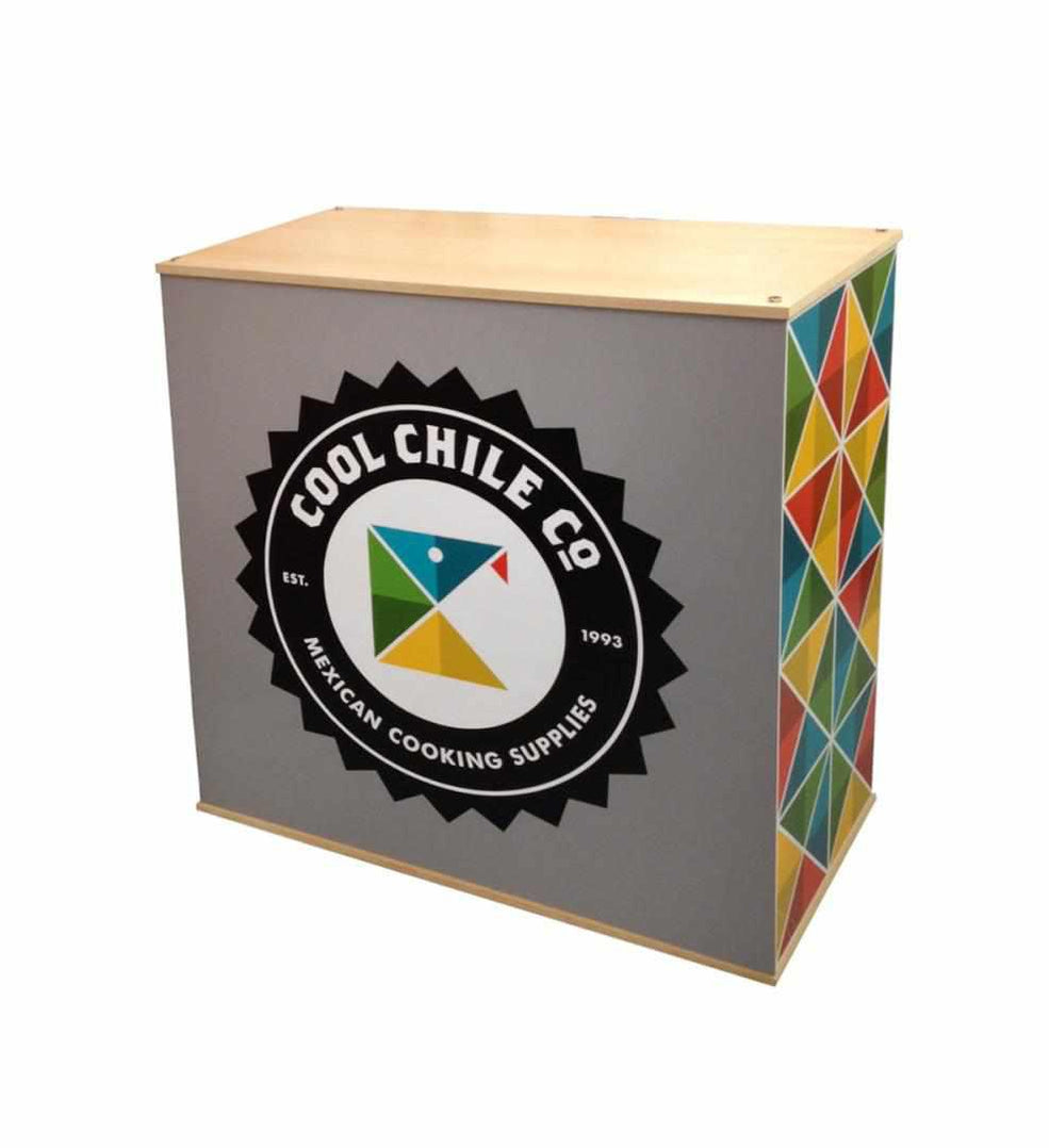 Branded Flat Panel Display Counter