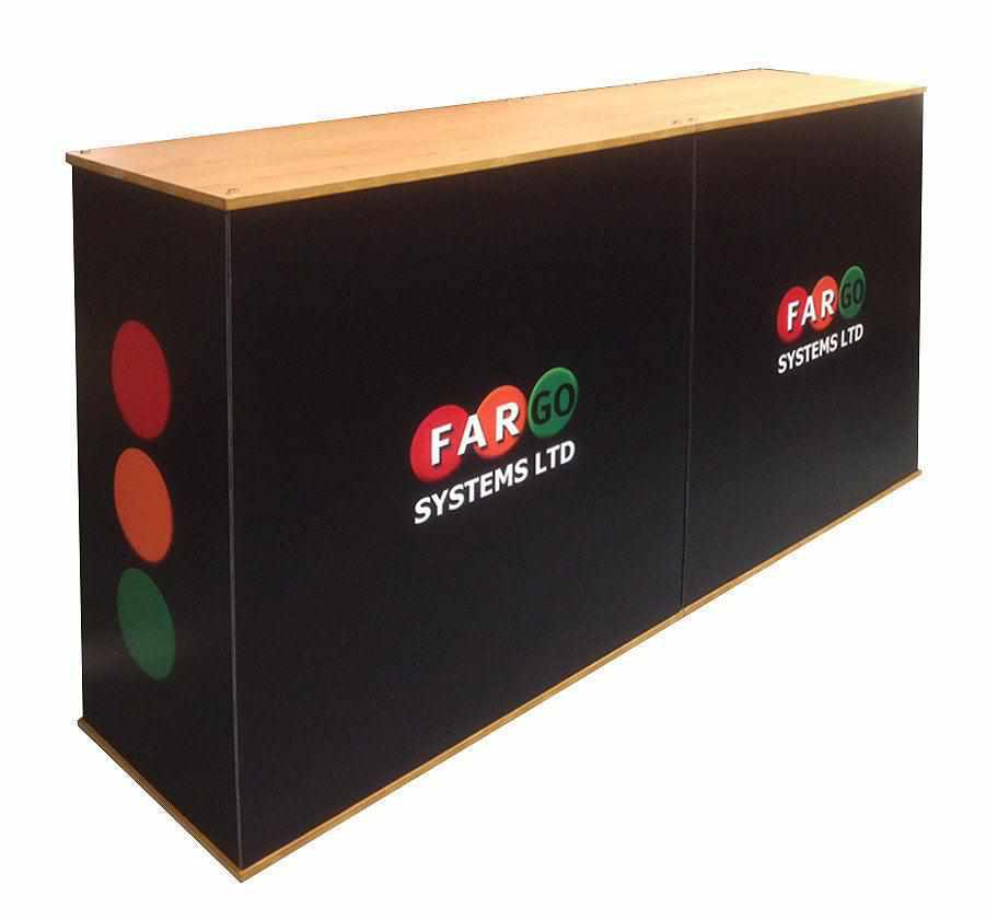 Branded Flat Panel Display Counter — CokerExpo